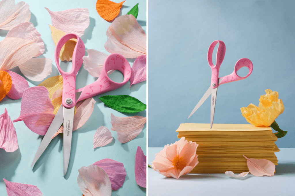 Fiskars pink ribbon sax – med fint & viktigt mönster - GALA magasin